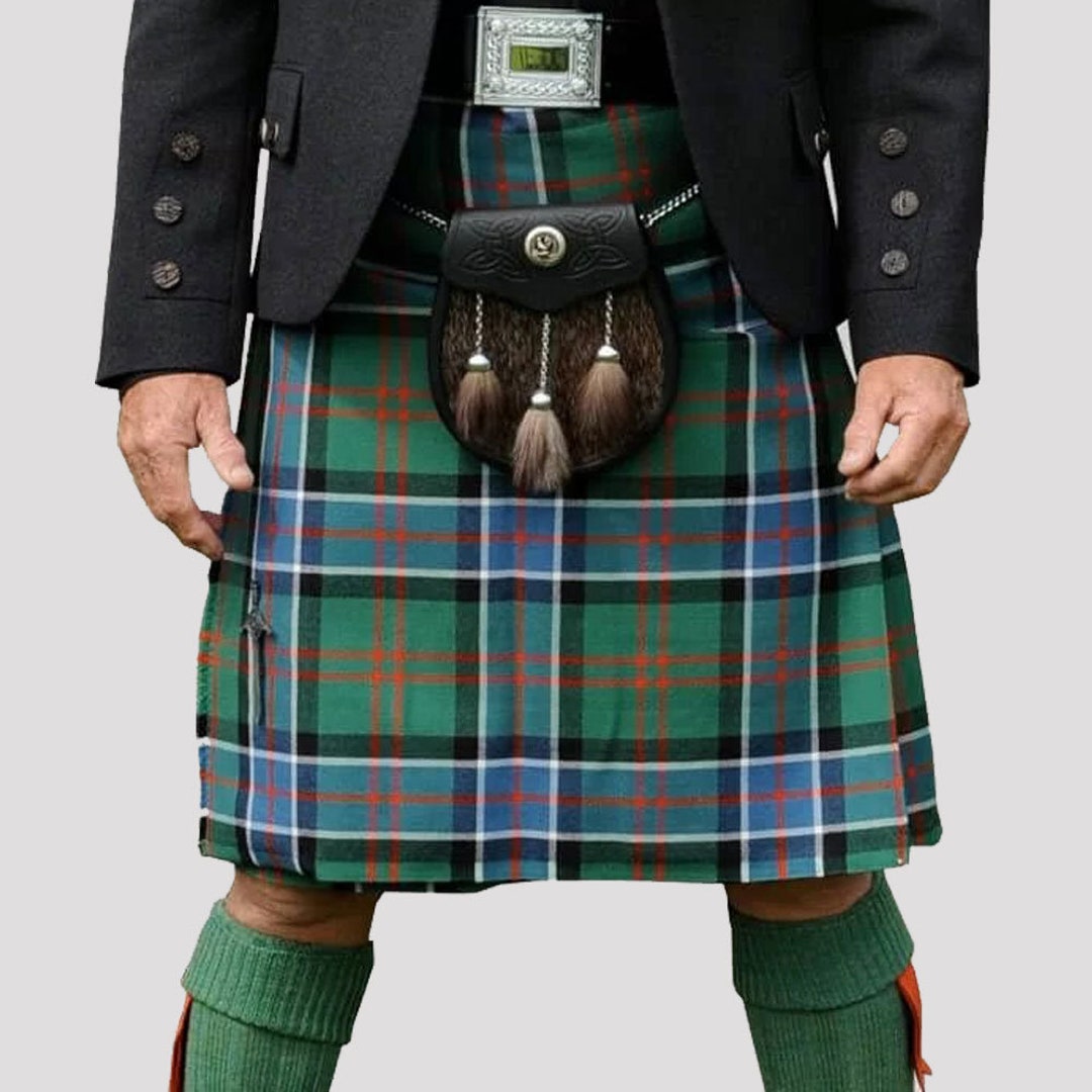 Scottish Handmade Sinclair Hunting Ancient Tartan Kilt - Etsy