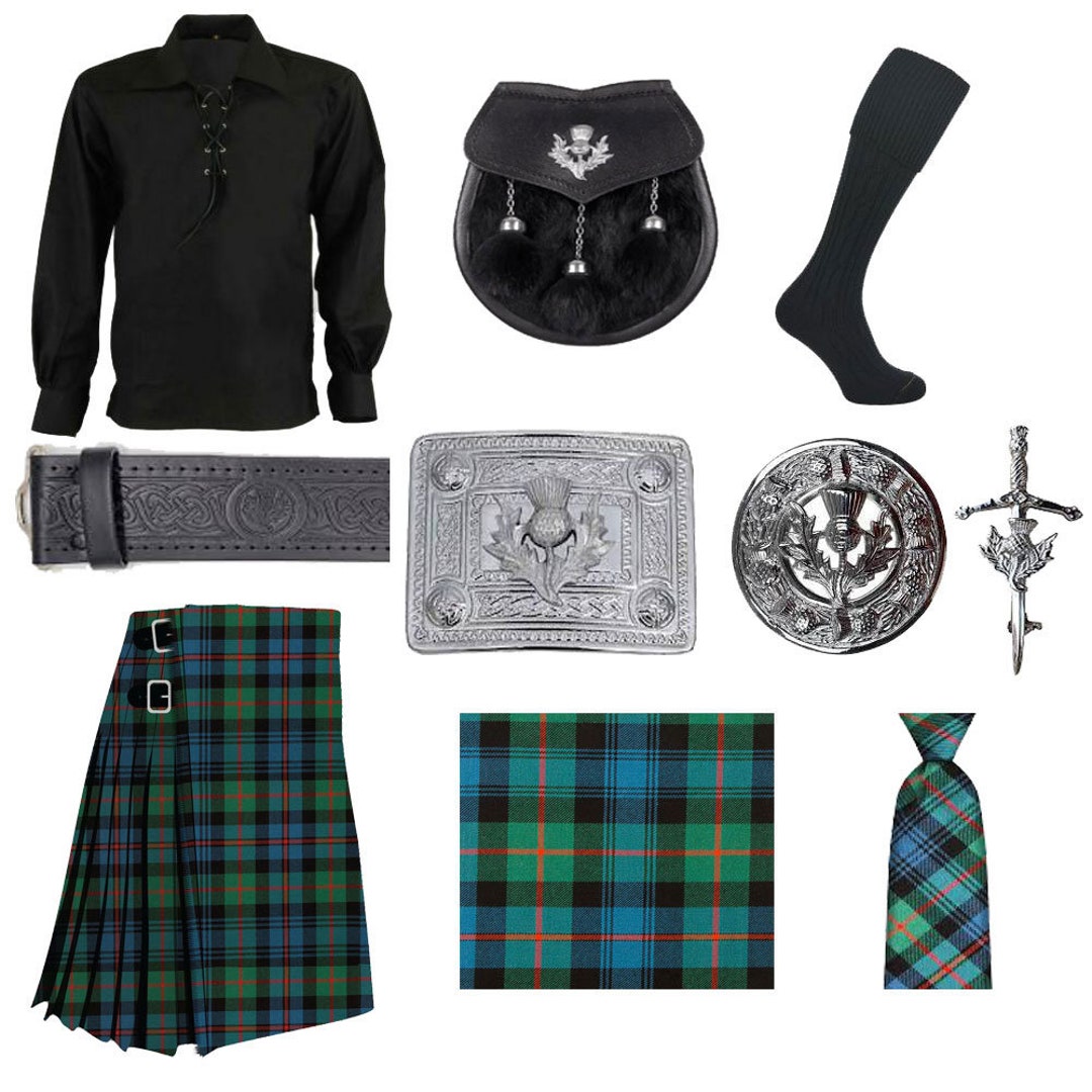 Men's Kilt Outfit Scottish Murray of Atholl Ancient Outfit Wedding ...