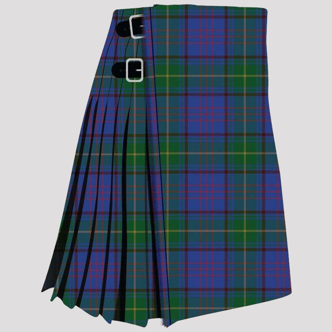Highland Traditional Handmade County Donegal Tartan Kilt for Men Custom ...