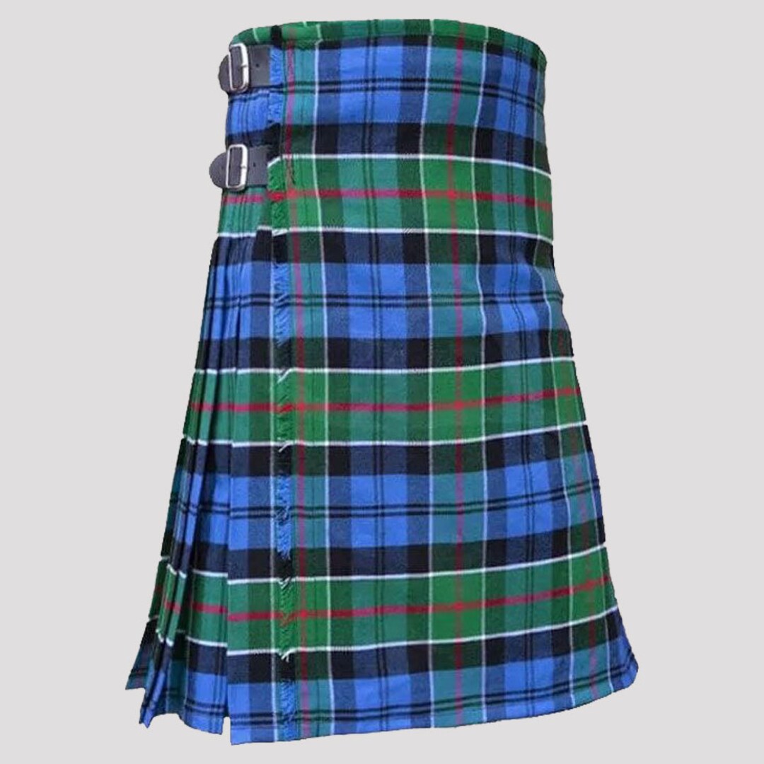 Handmade Colquhoun Ancient Tartan Kilt - Made to Order Colquhoun ...