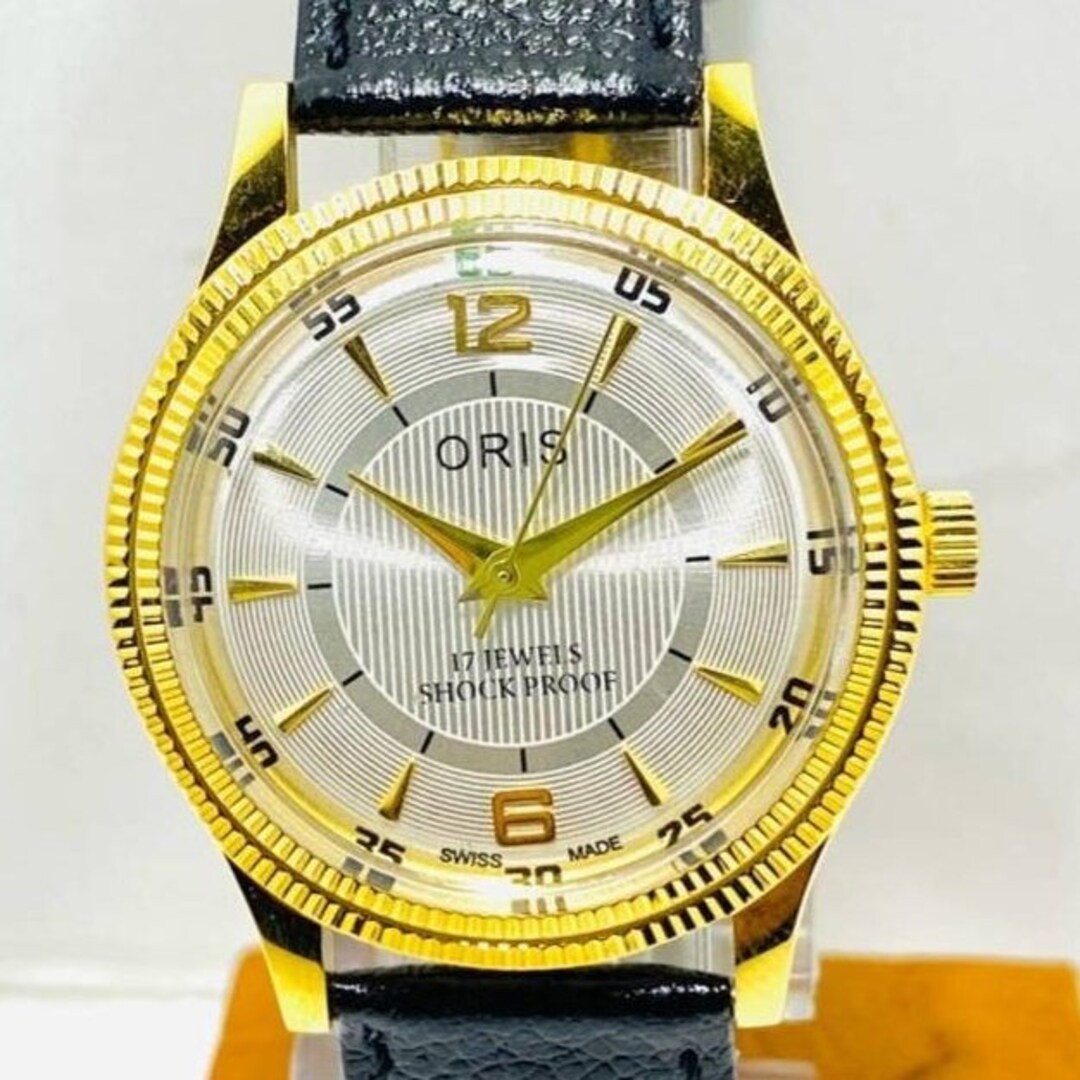 Rare Vintage ORIS Silver Dial Hand Winding Wrist Watch Men's - Etsy