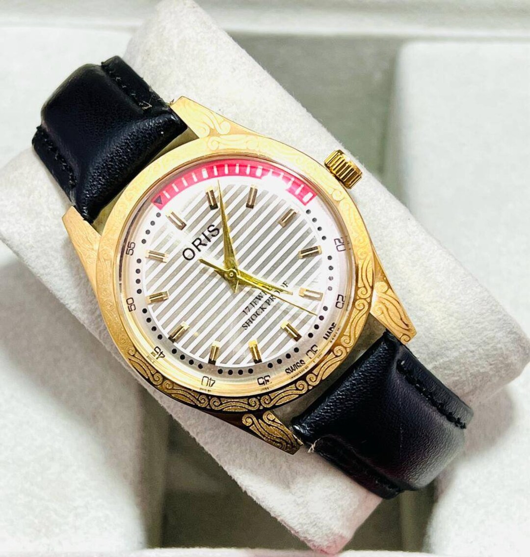 Rare Vintage ORIS Silver Dial Hand Winding Wrist Watch - Etsy