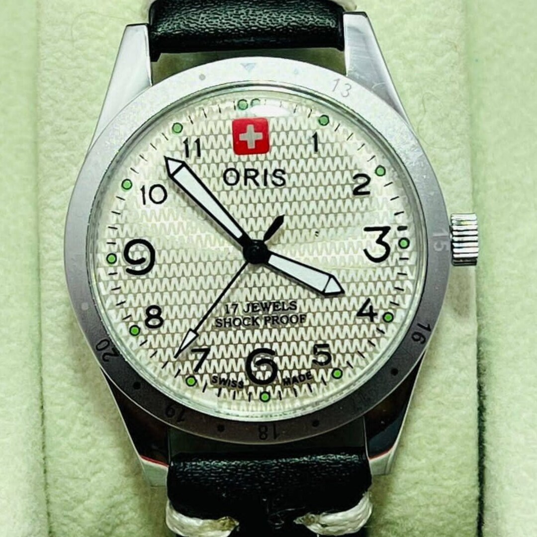 Rare Vintage ORIS Silver Dial Hand Winding Wrist Watch - Etsy Australia