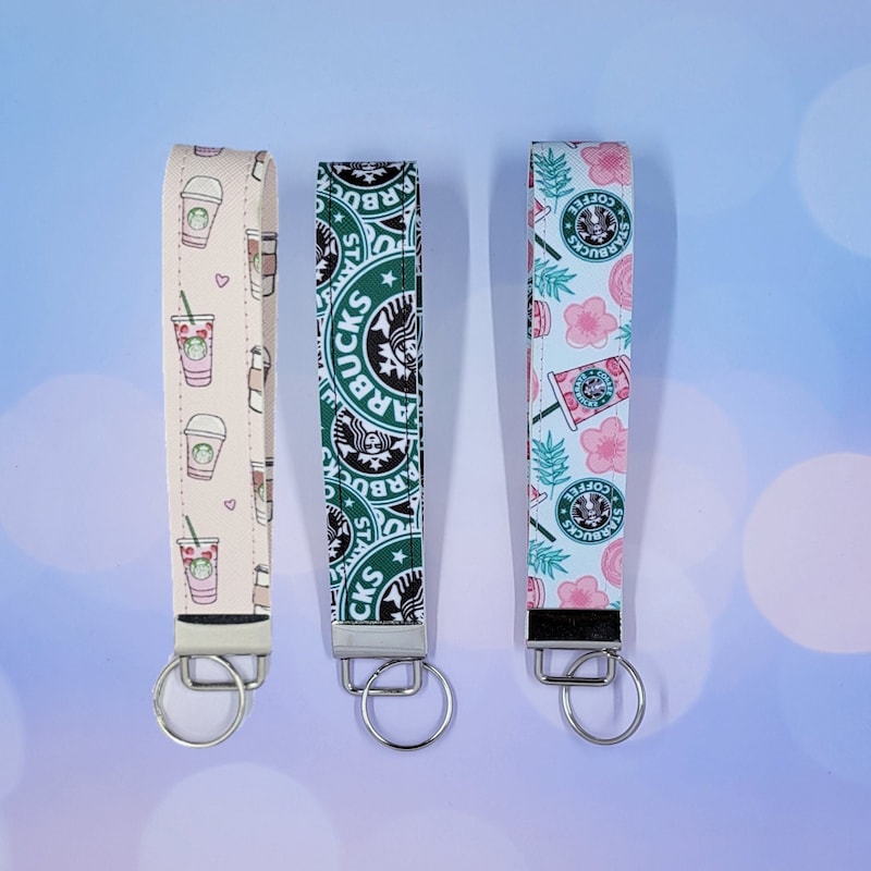 Starbucks Key Chain - Etsy