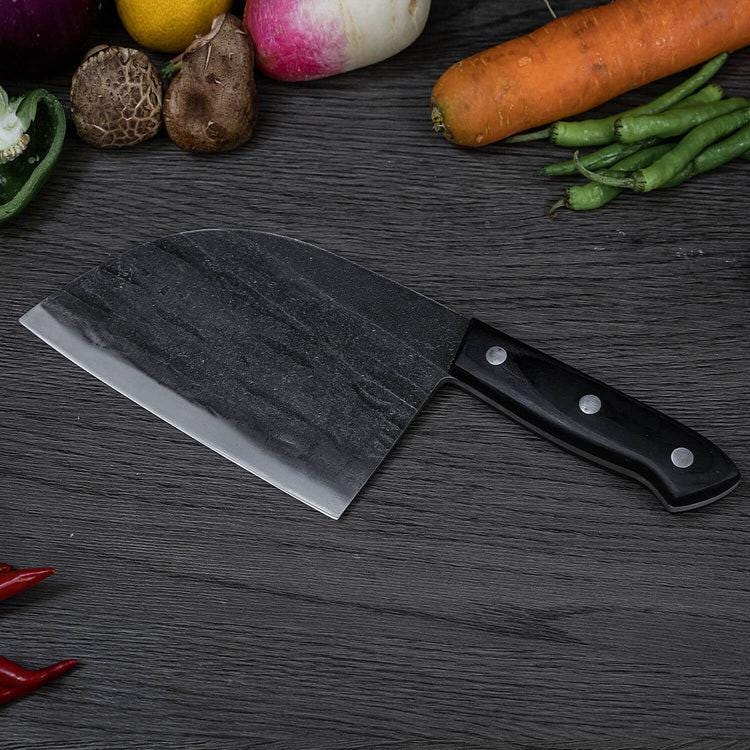 Handmade 12 Heavy Duty Meat Cleaver Chef Knife Butcher Chopper in Rose ...