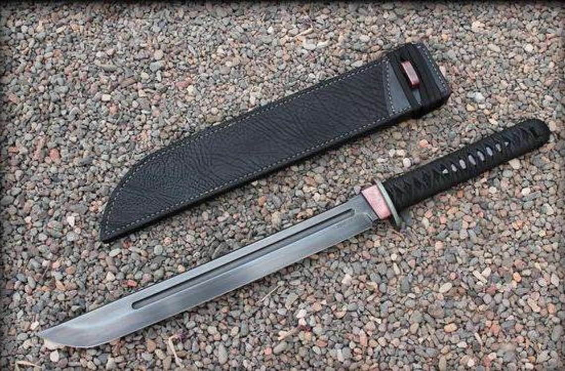 Hand Forged Bush Waki Sword, Short Sword, Short Katana Sword, Handmade ...