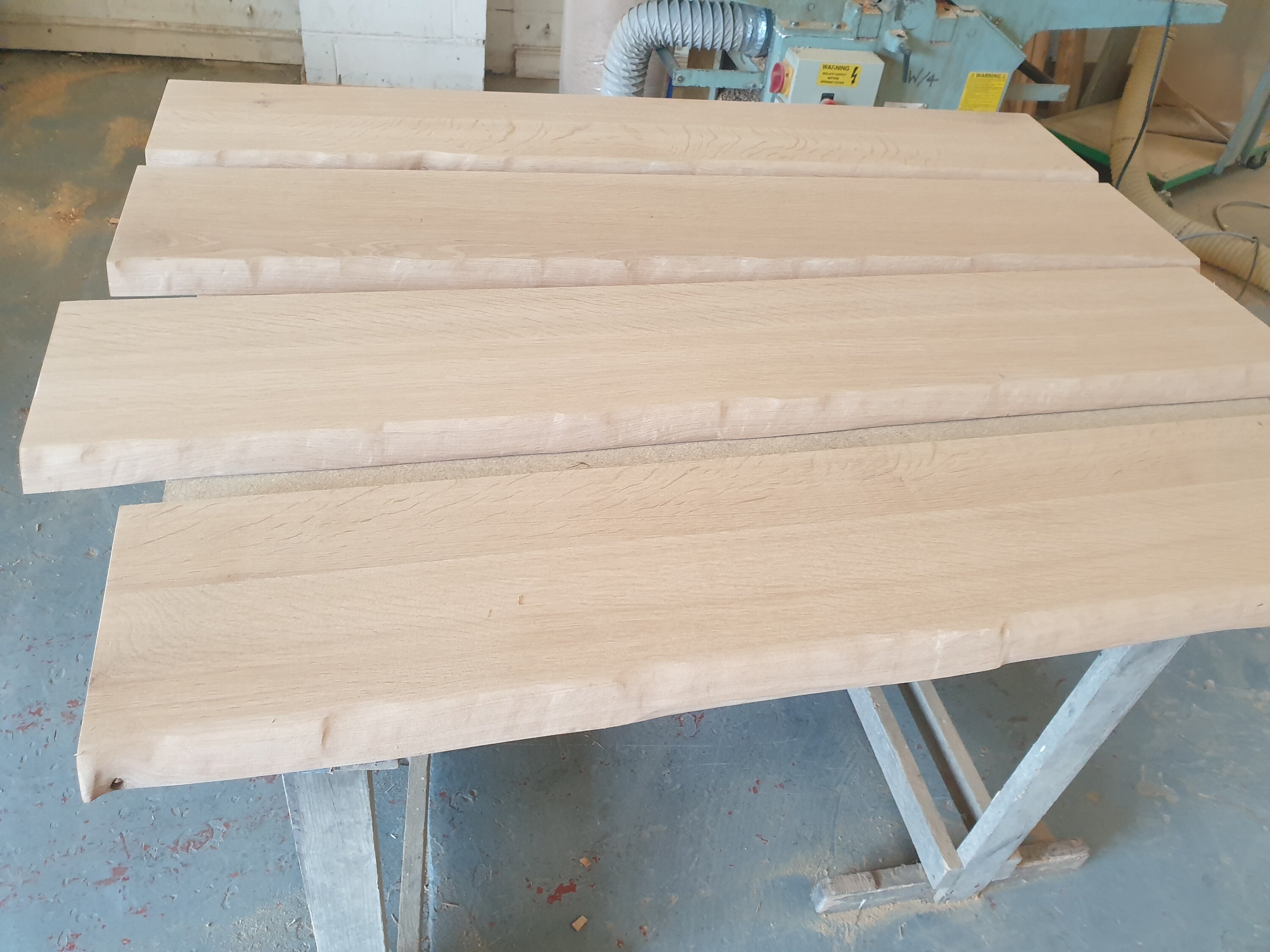 Solid Oak Window Sill Boards 25mm 30mm 40mm 50mm HIGH QUALITY Rustic ...