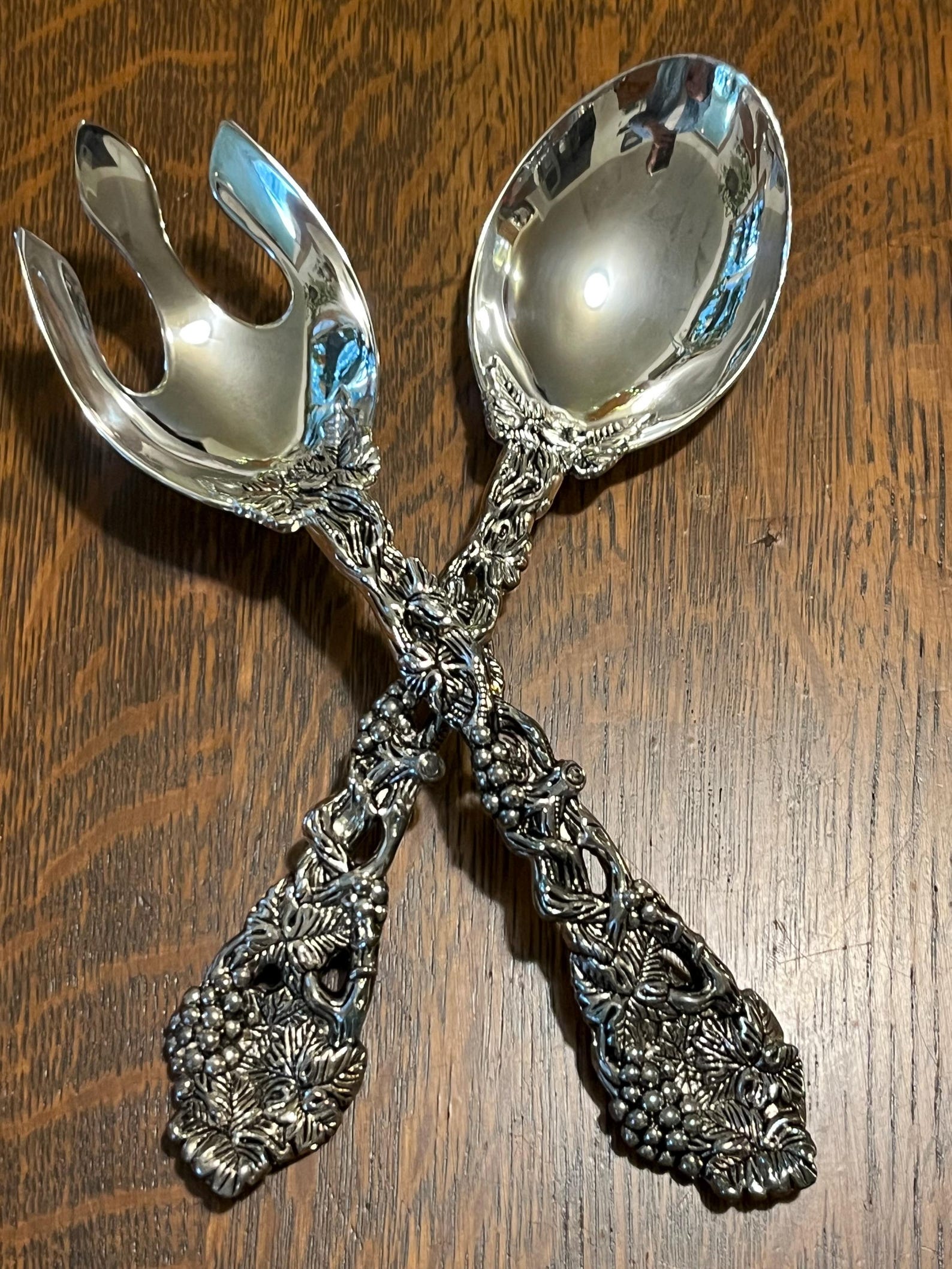 Vintage Godinger Co. Silver Plated Serving Utensils Set of Five - Ladle ...