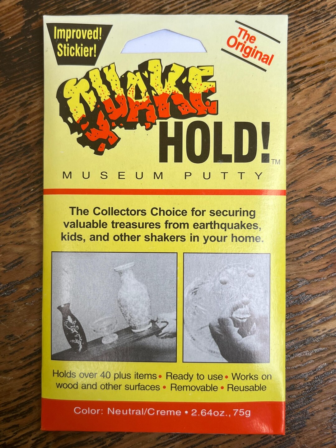 Quake Hold Museum Putty Secure Valuable Collectibles - Etsy
