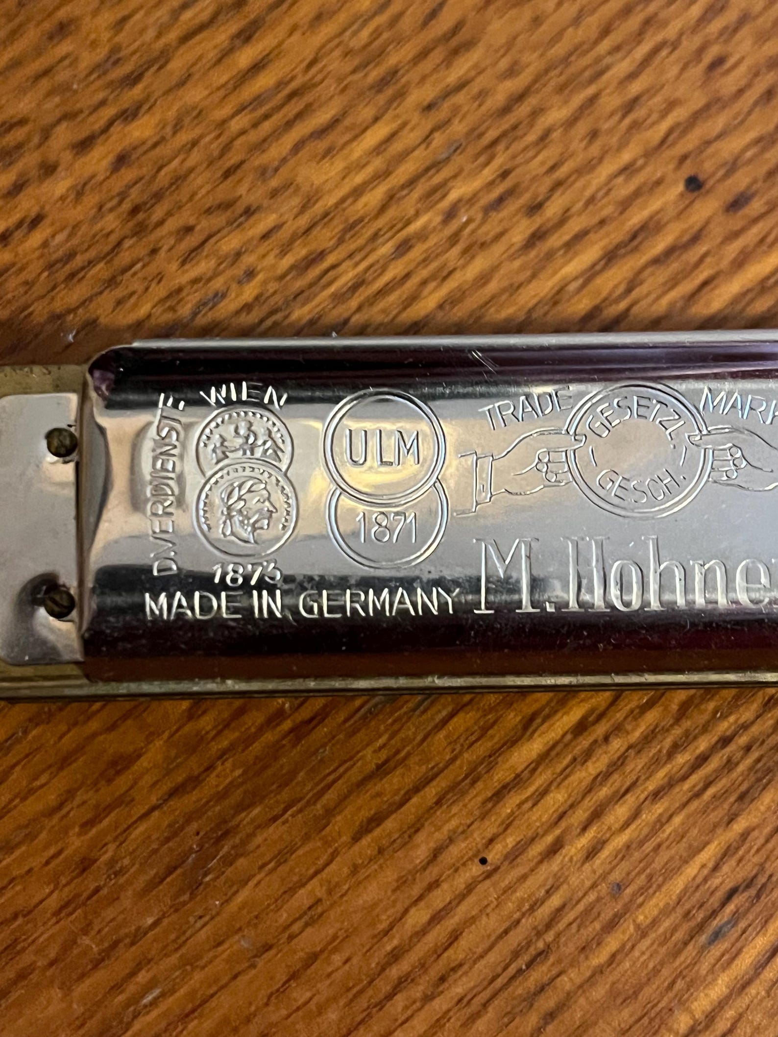 Vintage 1990s Horner Marine Band Harmonica With Case - Etsy
