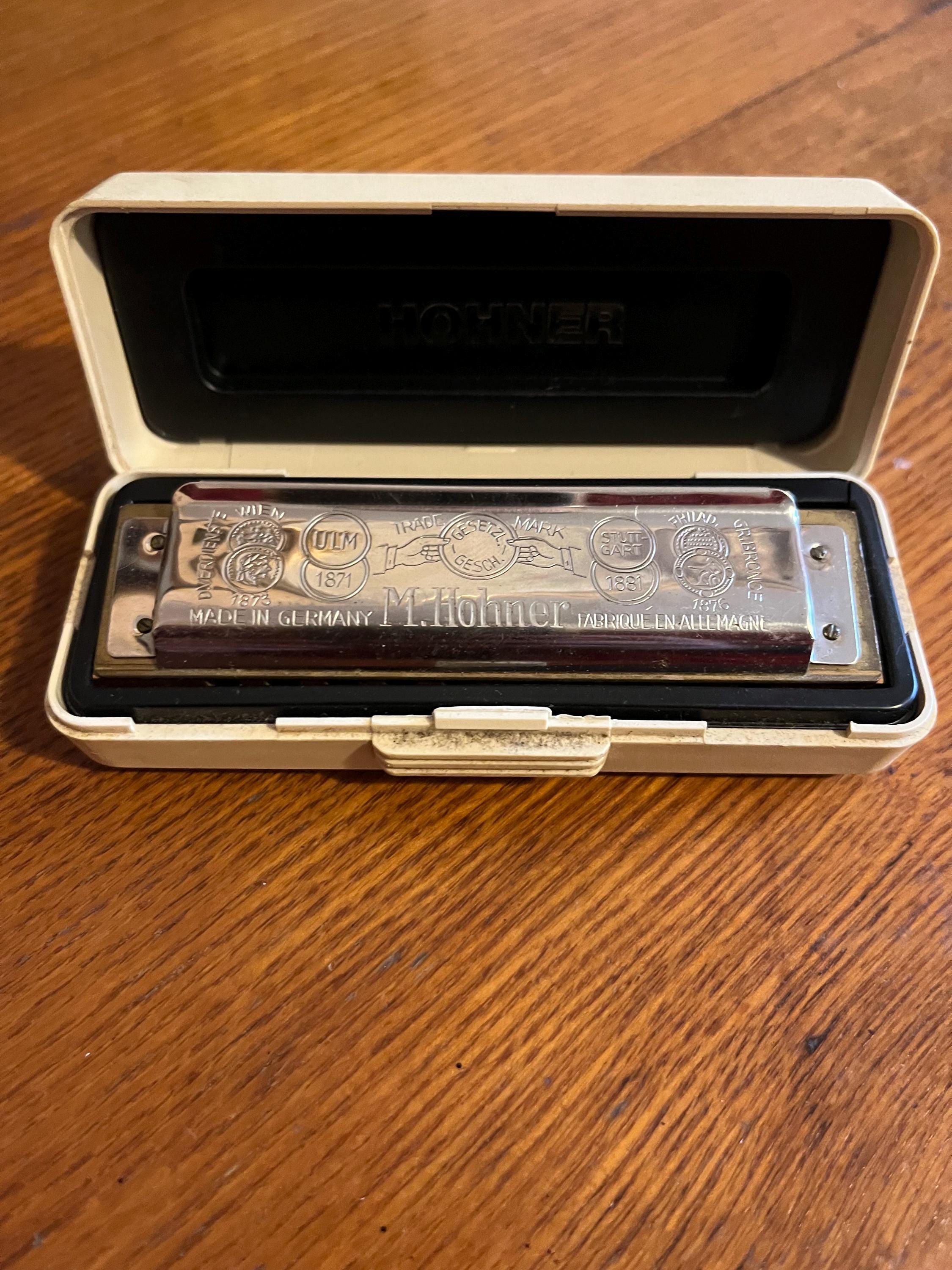 Vintage 1990s Horner Marine Band Harmonica With Case - Etsy