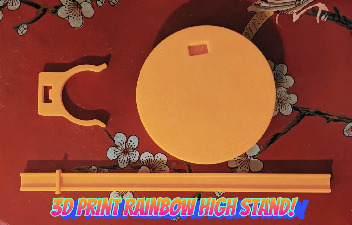 Rainbow High Doll Stand 3D STL File (digital Download) - Etsy