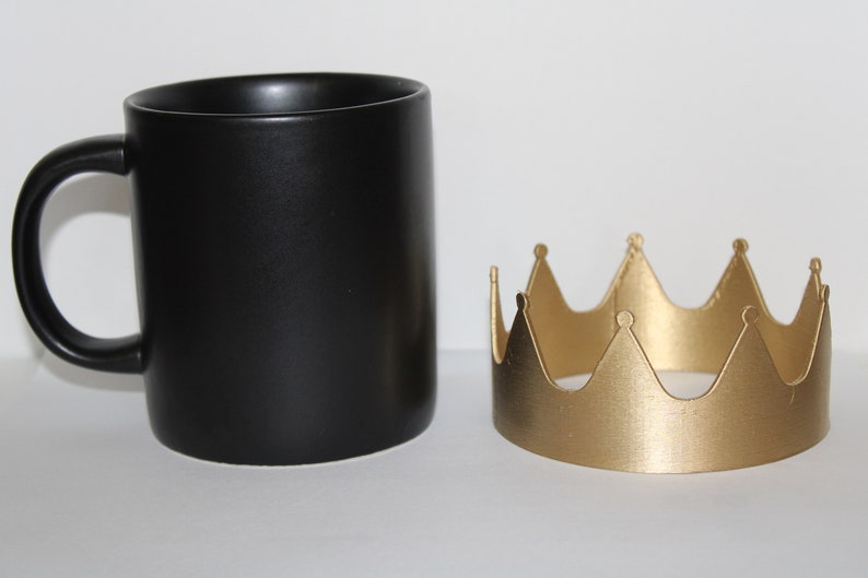 Mini 3D Printed Crown - Etsy