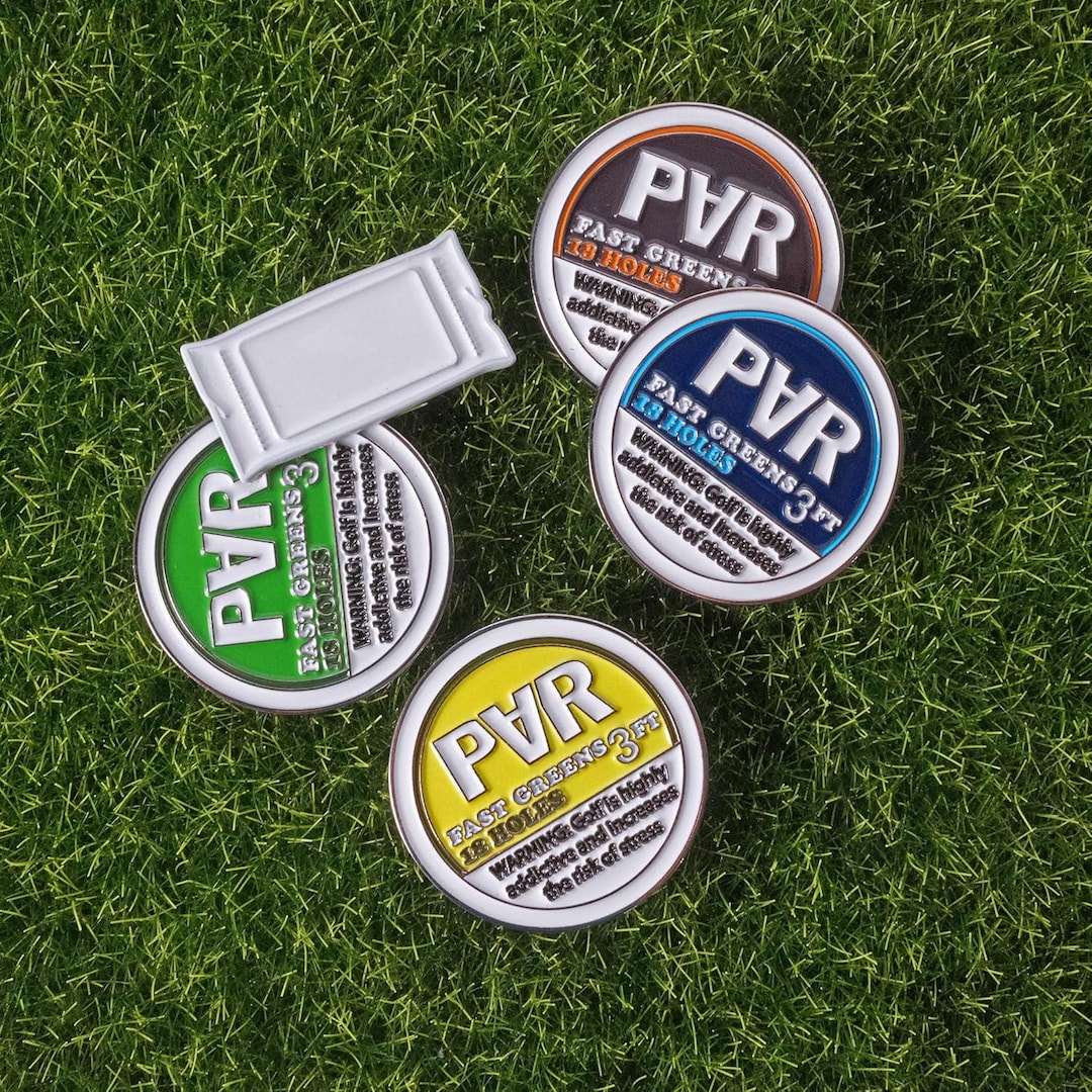 Novelty Golf Ball Marker Set: Funny Golf Accessories, 5 Piece - Etsy