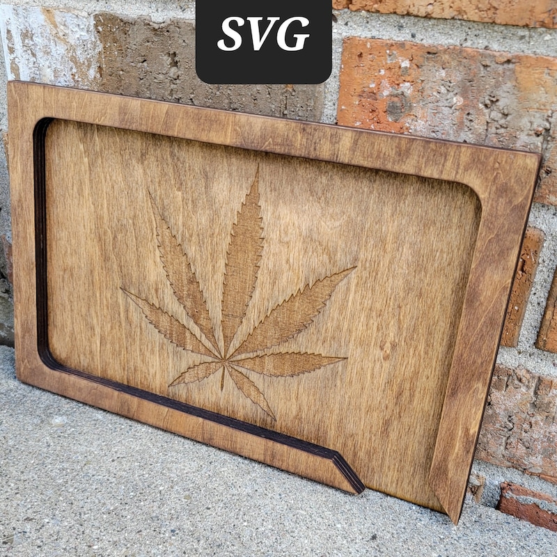 Weed Tray Svg - Etsy