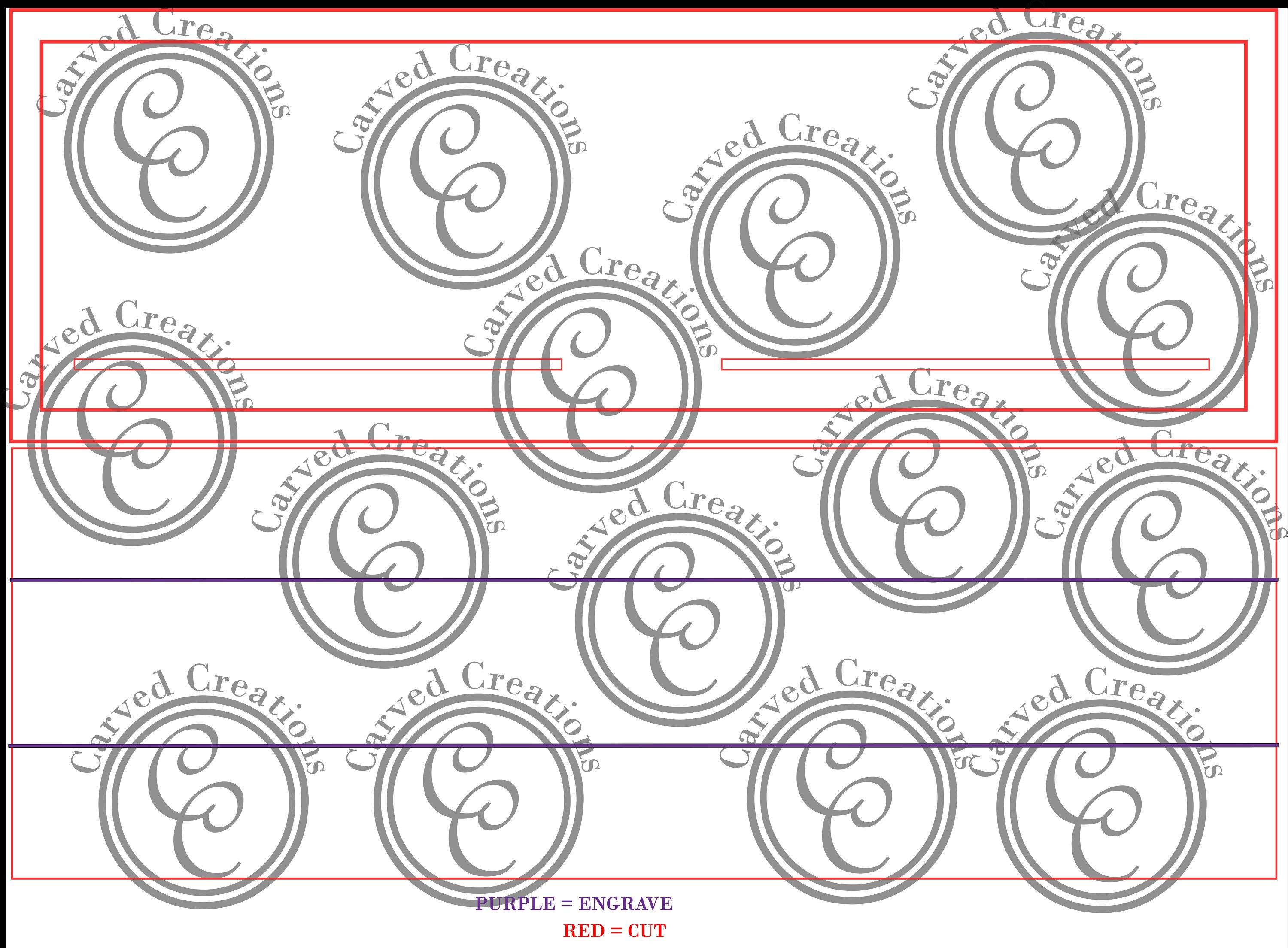 Laser Engraver File Rectangle Pallet Sign Digital Files - Etsy