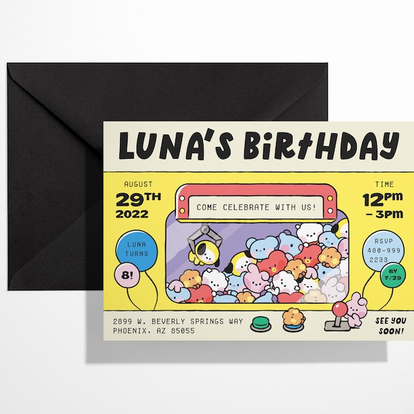Bt21 Birthday - Etsy