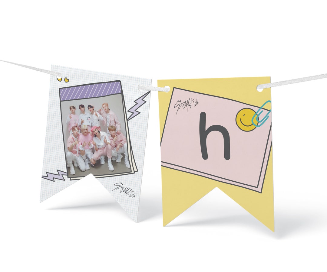 STRAY KIDS Banner Stray Kids Banner Stray Kids Bday - Etsy Australia