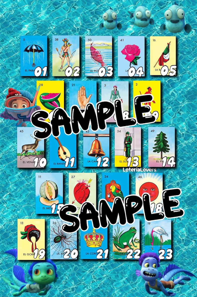 Loteria Board - Etsy