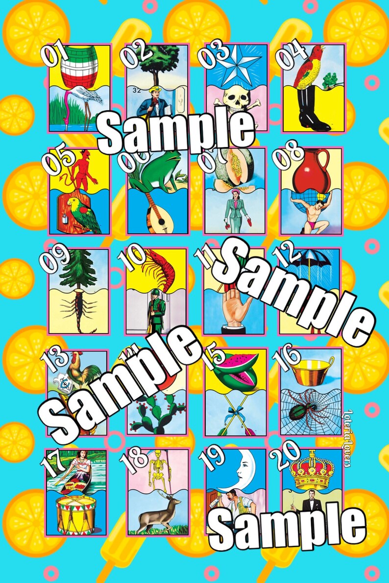 Loteria Digital Board - Etsy