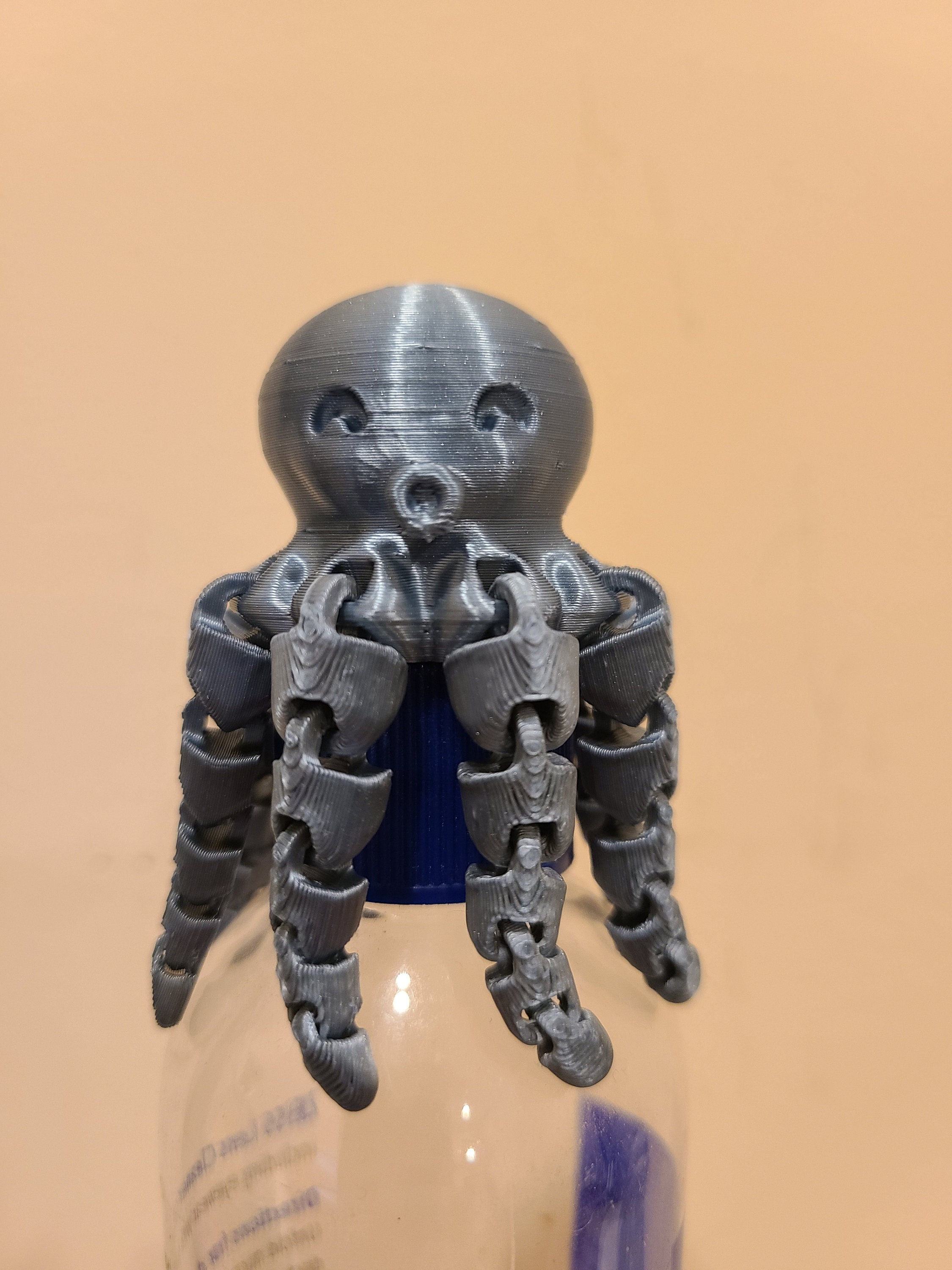 3D Printed Articulated Mini Octopus - Etsy