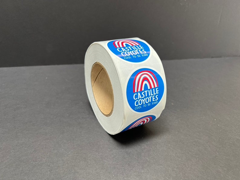 2" | 3" | 4" Glossy Weatherproof Circle Labels on BOPP - Upload Your ...