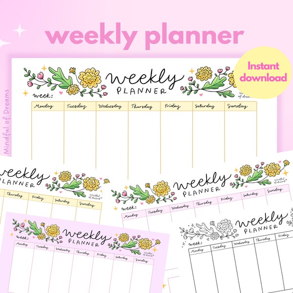 Dandelion Printable Stationery - Etsy