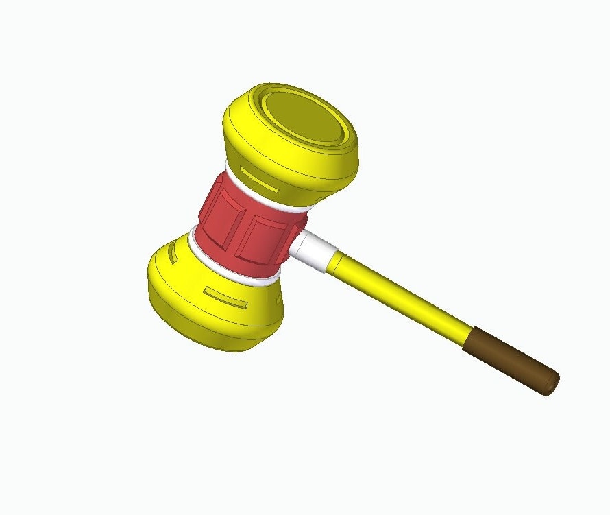 Amy Rose's Sonic Hammer STL File - Etsy