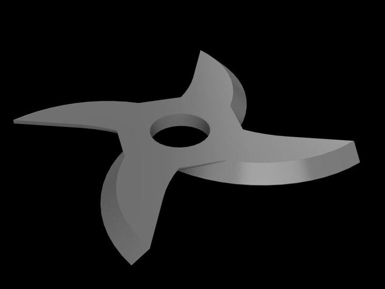 Throwing Star - Ninja Star 3D STL File for Printing - Etsy