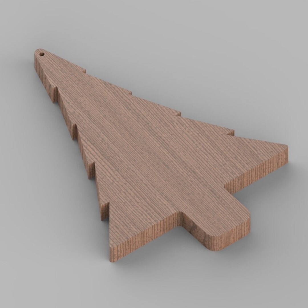 Pine Tree Shape Cutting Board - 3D STL and Other Editable Files - Etsy