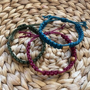 DIY Macrame Slip on Bracelet Kit. - Etsy