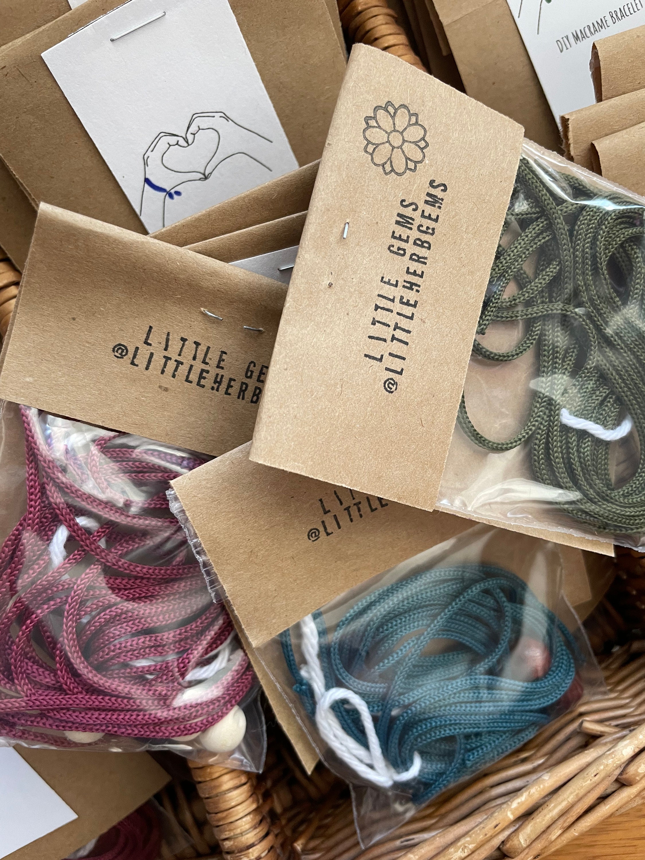 DIY Macrame Slip on Bracelet Kit. - Etsy