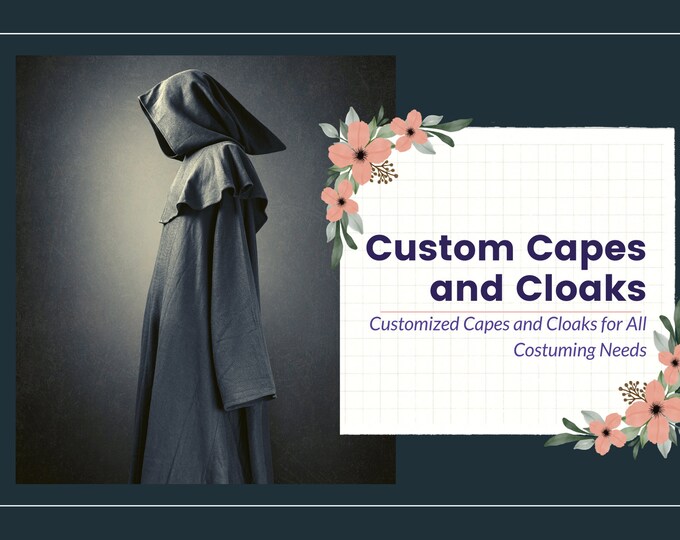 Custom Capes and Cloaks - Read Before Buying - Etsy