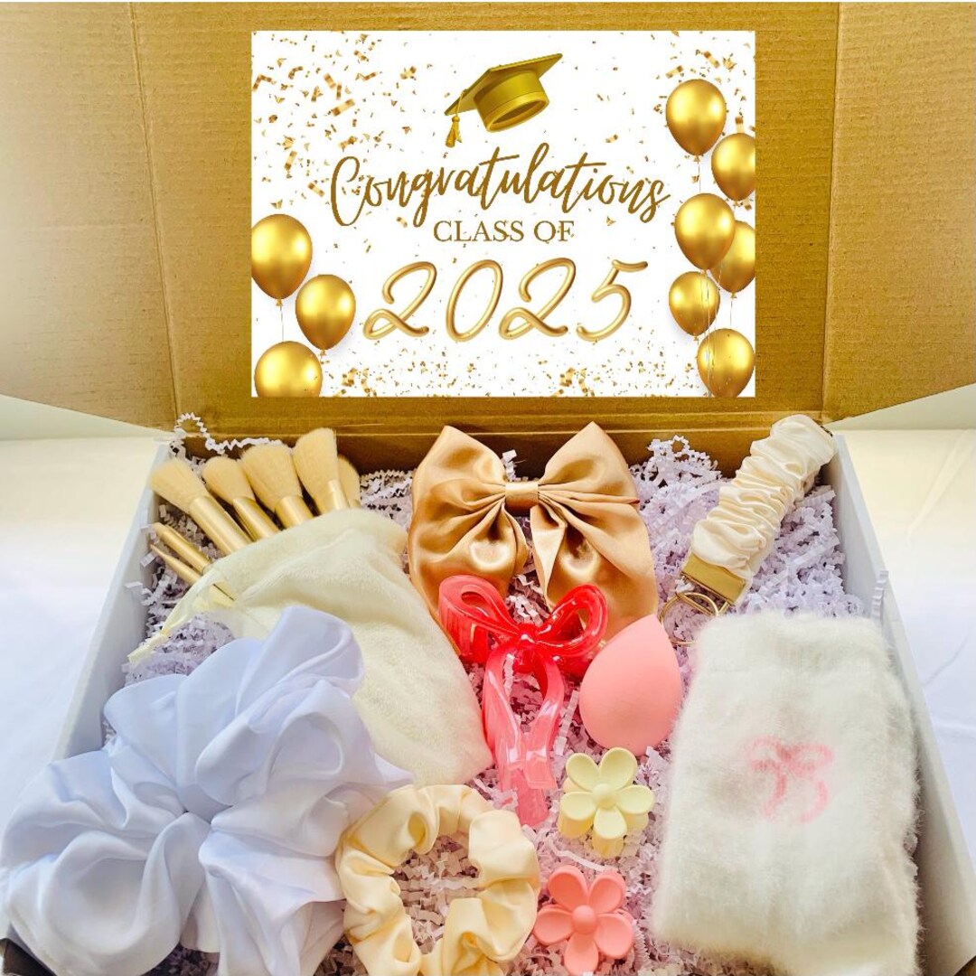 Custom Girl Graduation Gift Box Personalized Grad Gift Graduation Party ...