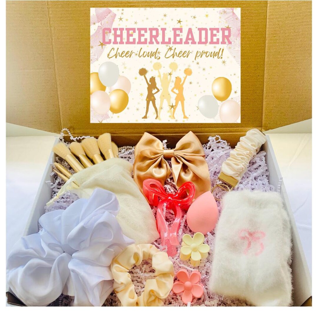 Custom Cheerleader Gift Box Personalized Cheerleading Squad Gift for ...