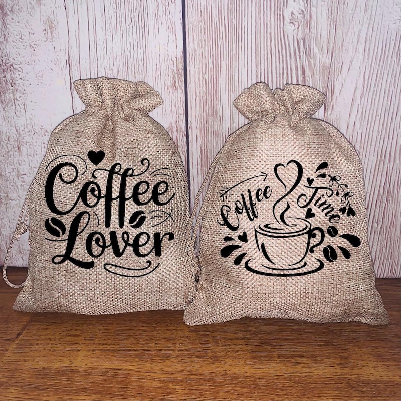 Burlap Coffee Bags - Etsy