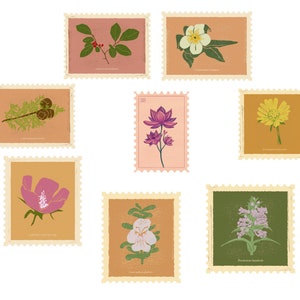42 Plant Stamp SVG, Plant Stamp PNG, Stamp SVG Bundle, Postmark Svg ...