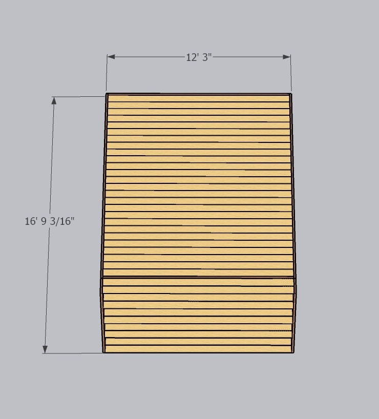 12x12 Wall Tent Complete Deck Building Instructions - Etsy