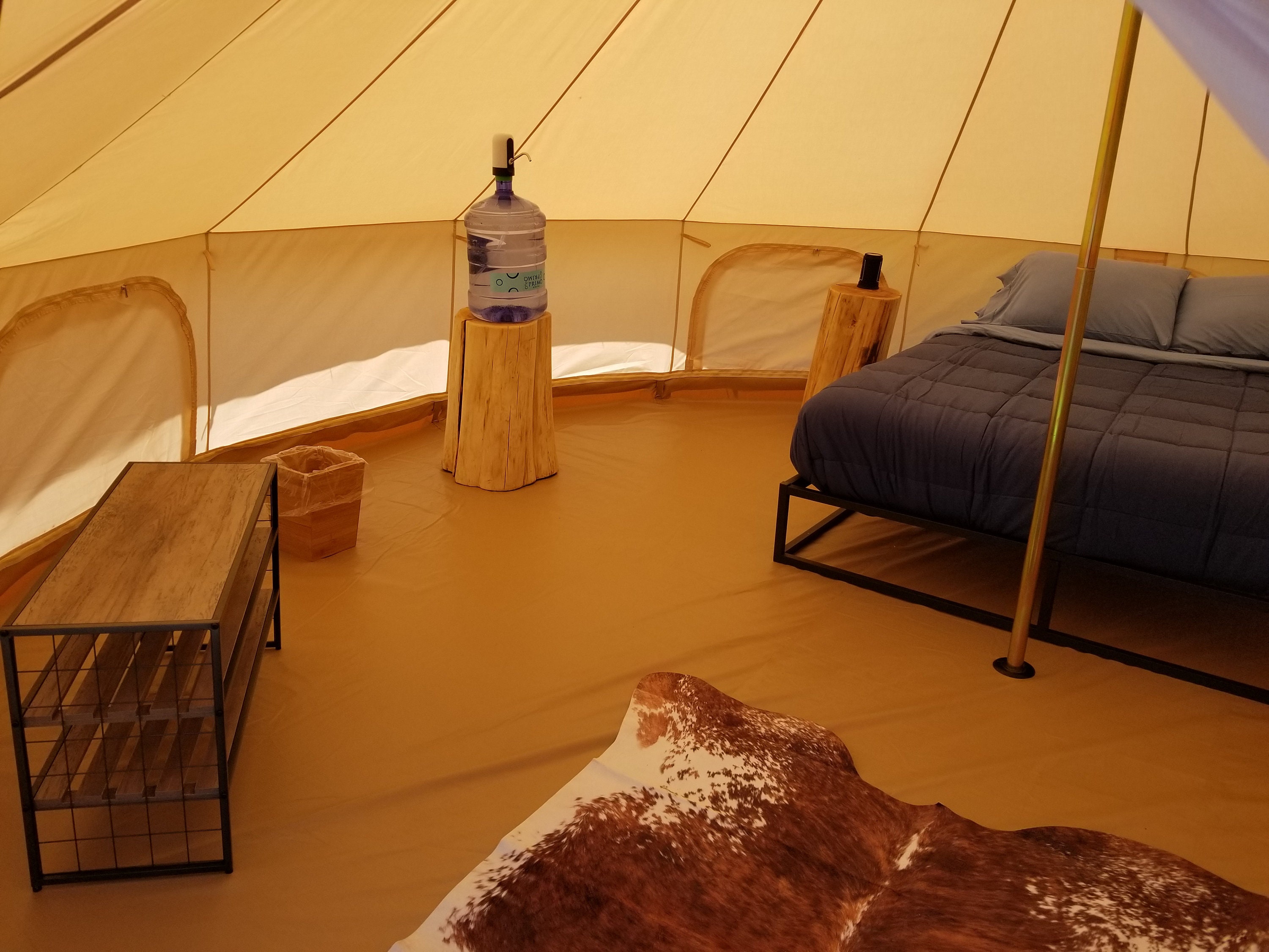 5m Bell Tent Polygon Deck Design W/ Materials List and Building ...