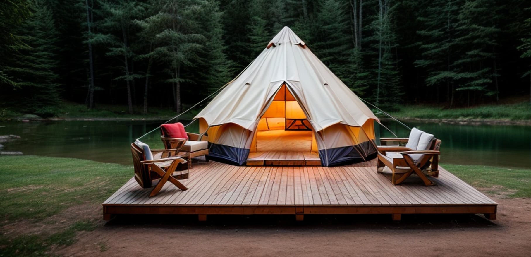 20x30 DIY Serenity Glamping Raised Platform - Etsy