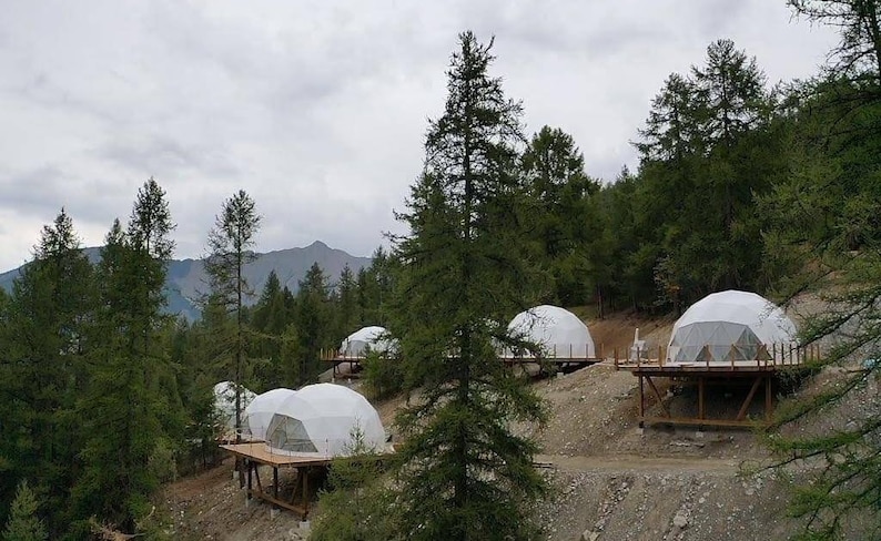 6M Geodesic Dome Deck DIY W Building Instructions, Materials and Cut ...