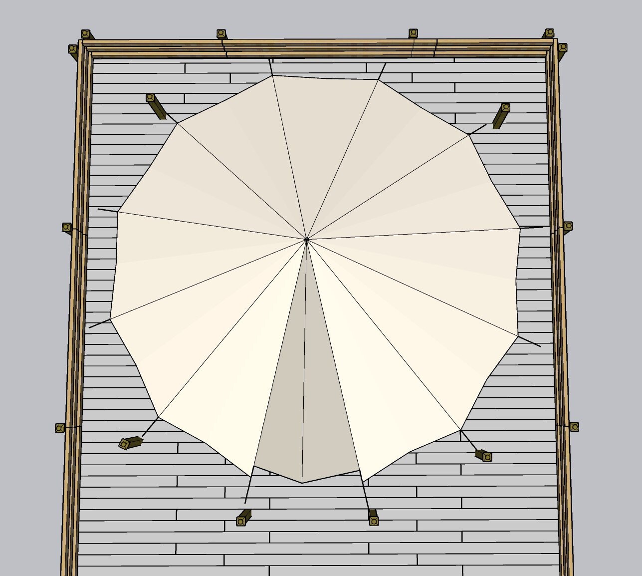 20'x30' DIY Deck for 5M or 4M Bell Tent - Etsy