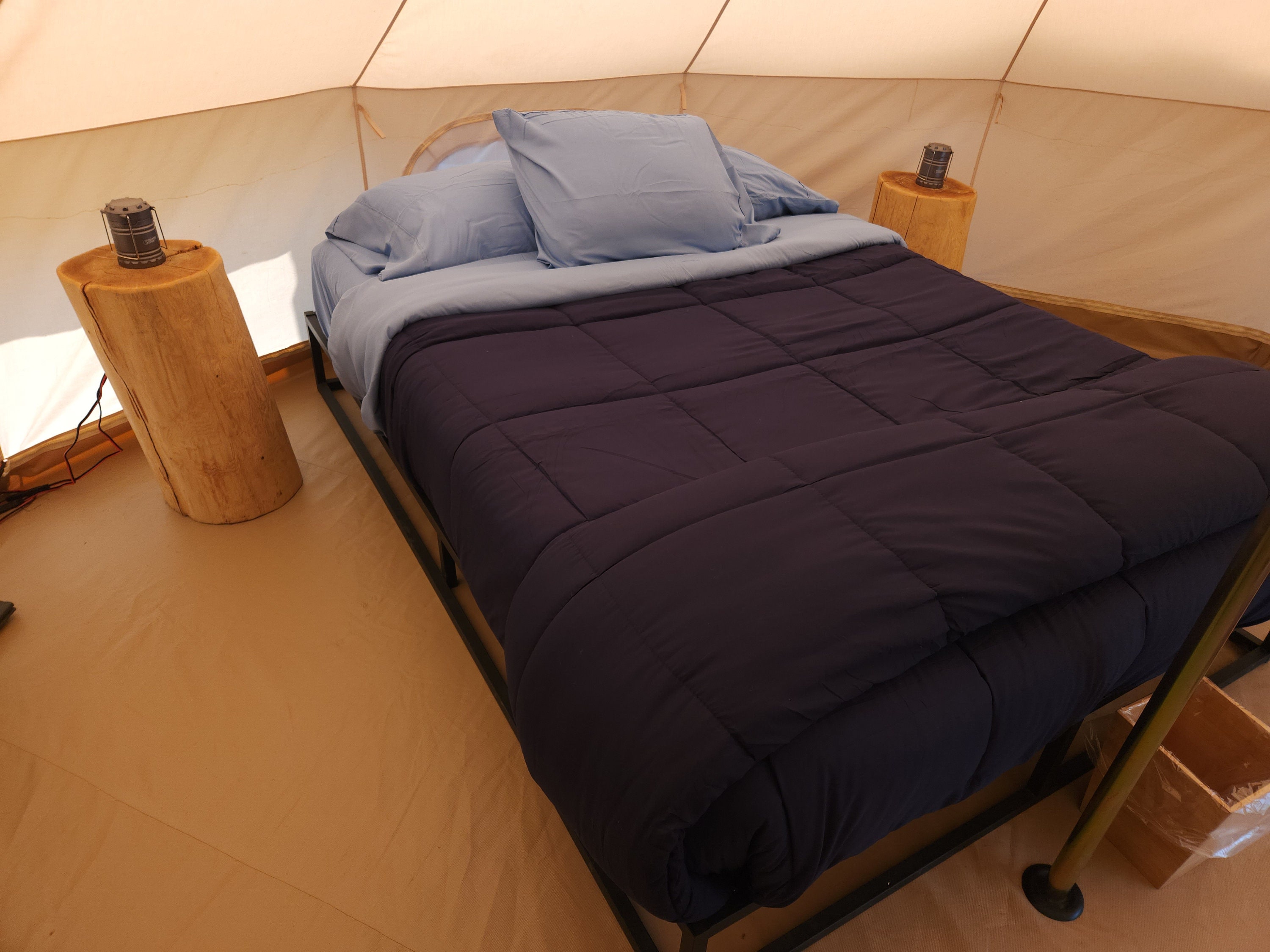 20x20 Square Deck Plans for 4M or 5M Bell Tent DIY Building ...