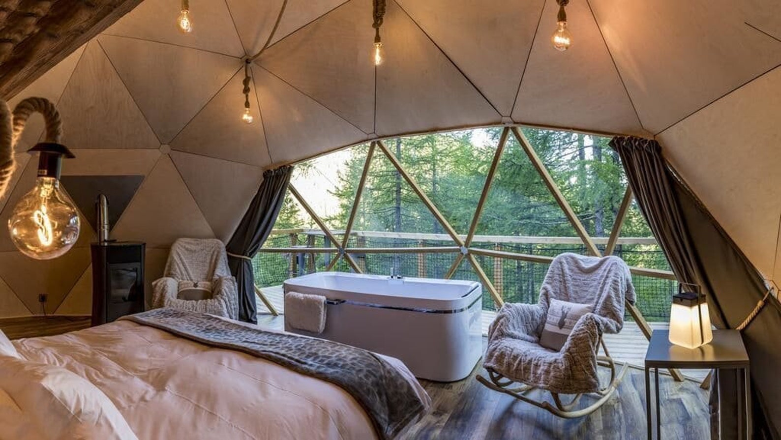 6M Geodesic Dome Deck DIY W Building Instructions, Materials and Cut ...