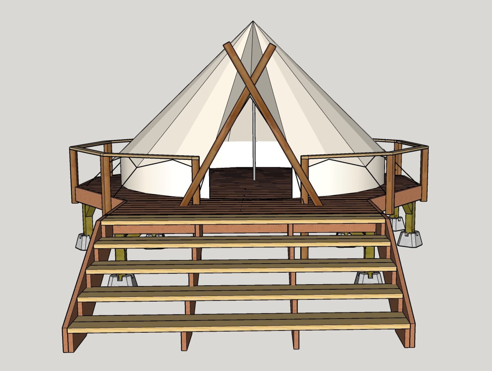 3.5M Polygon Deck DIY Building Instructions - Etsy