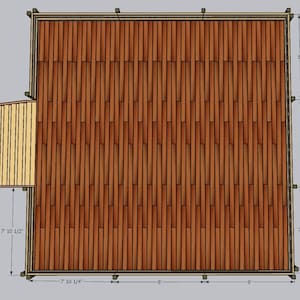 24x24 DIY Deck for 6M, 5M, 4M Bell Tent - Etsy