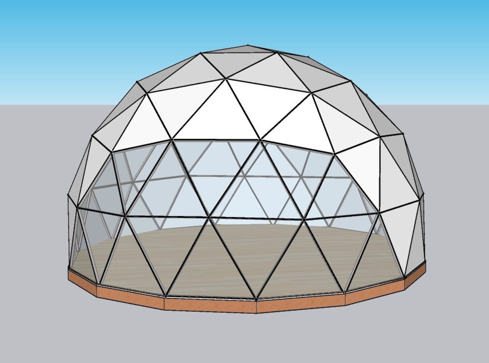 8M Geodesic Dome DIY Platform Building Instructions - Etsy