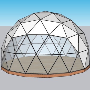 8M Geodesic Dome DIY Platform Building Instructions - Etsy