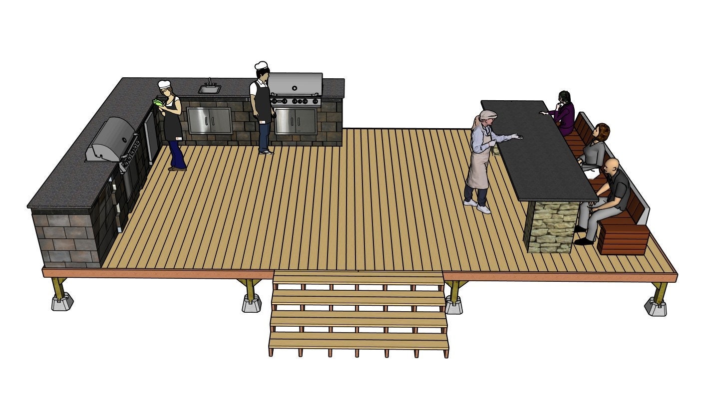 16'x30' DIY Deck - Etsy