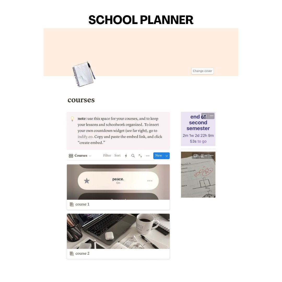 Glow up Notion Templates - Etsy